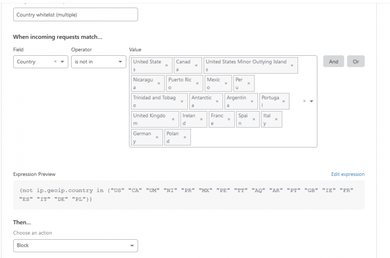 Easily implement country blocking in Cloudflare free – Easily implement country blocking in Cloudflare free –